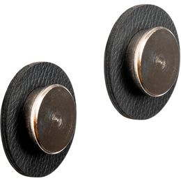 Silwy Smart Magnet-Pins inkl. Metall Nano Gel Pads Schwarz - Ordnungssysteme