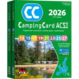 ACSI Campingführer 2026 mit CampingCard Ermäßigungskarte französisch - Campingführer
