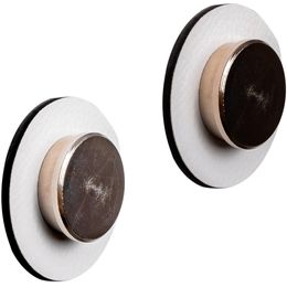 Silwy Smart Magnet-Pins inkl. Metall Nano Gel Pads Wei&szlig; - Ordnungssysteme