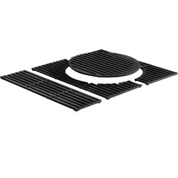 Enders Switch Grid Hyde 3 Grillrost emailliertes Gusseisen mit herausnehmbarem Rundelement 42 x 54 cm - Grillroste, Pfannen und Platten