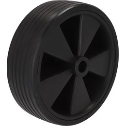 Moog Trailerparts Vollgummirad mit Kunststofffelge f&uuml;r St&uuml;tzrad - St&uuml;tzr&auml;der