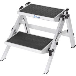 Berger Doppel Trittstufe Klappbar Aluminium (H&ouml;he 40 cm) - Trittstufen