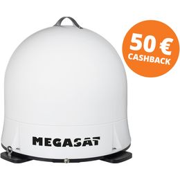 Megasat Campingman Portable Eco Sat-Antenne weiß - Camping-Sat-Anlagen