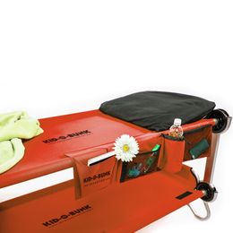 Disc-O-Bed Seitentasche / Organizer für Kid-O-Bed Einzelbett rot - Möbelzubehör