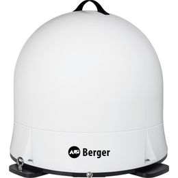 Berger Move 2.0 Mobile Satelliten-Antenne wei&szlig; - Camping-Sat-Anlagen