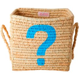 Rice Raffia Korb quadratisch small 20 x 20 x 20 cm - Aufbewahrungs- & Transportbeh&auml;lter