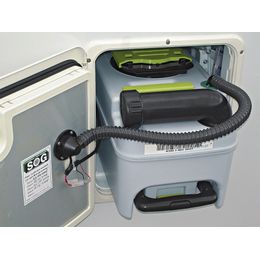 SOG I Typ 3000A (CT3000/CT4000) 12V Toilettenentl&uuml;ftung T&uuml;rvariante wei&szlig; - Toilettenentl&uuml;ftungen & Zubeh&ouml;r
