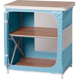 DEFA Campingschrank Beachy 80 x 48 x 80 cm pastellblau - Faltschr&auml;nke