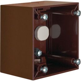 Berker Aufbaugeh&auml;use hoch AP Integro Flow Braun gl&auml;nzend - Schalter, Taster & Rahmen