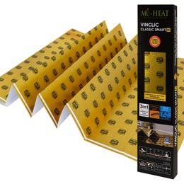 Mi-Heat Heizfilm Unterlage D&auml;mmung mit Dampfsperre und Antirutsch-Oberfl&auml;che 530 x 118 x 0,15 cm - Zubeh&ouml;r Campingheizungen