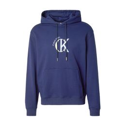 Calvin Klein Jeans Sweatshirt Herren Gr&ouml;&szlig;e S indigo / wei&szlig;