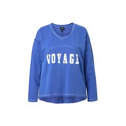 Ulla Popken Sweatshirt female Blue size 58-60
