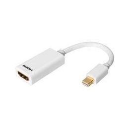 Digitus Mini DisplayPort auf HDMI Adapter / Konverter wei&szlig;, HDMI, DP 1.1a