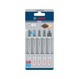 Bosch PRO Hardwood clean Stichs&auml;geblatt T 101 BRF, 100mm 5 St&uuml;ck