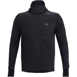 Under Armour Sportsweatshirt 'Qualifier Cold' Herren Größe S grau / schwarz