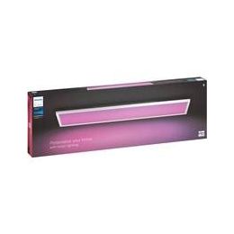 PHILIPS Hue White & Color Ambiance Rechteckige Panelleuchte Surimu, LED-Leuchte wei&szlig;, 30 x 120 cm