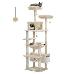 Pawz Road Gro&szlig;er Katzenbaum 184 cm beige