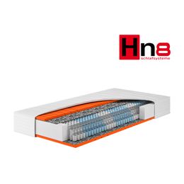 Hn8 Schlafsysteme XXL-Taschenfederkern-Matratze Dynamic XXL mit 7 Zonen, bis 200 kg