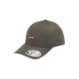 Levi's Levi's 'Housemark Flexfit Cap' Damen Gr&ouml;&szlig;e 55/60 khaki / rot / wei&szlig;