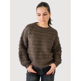 Wearable Stories Sweater 'Simona' female Brown size S/M