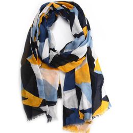 Collezione Alessandro Scarf 'Geo' female Blue size One Size