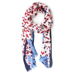 Collezione Alessandro Scarf 'Daria' female Blue size One Size
