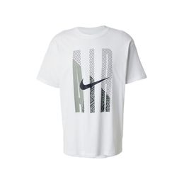 Nike Sportswear T-Shirt 'AIR' Herren Gr&ouml;&szlig;e XXL oliv / schwarz / wei&szlig;