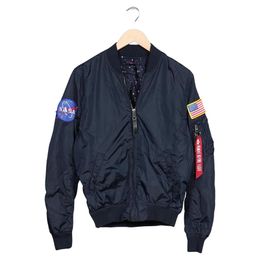 Alpha Industries Jacke Herren Größe M Second Hand marine