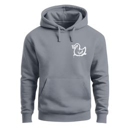 Neverless Sweatshirt 'Duck Spray' Herren Gr&ouml;&szlig;e XXL grau