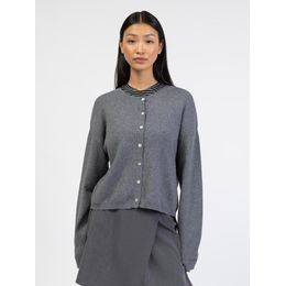 Broke + Sch&ouml;n Knit Cardigan female Grey size S/M