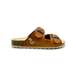 THIES Pantolette 'THIES 1856 Eco Leather Sandal' Damen Gr&ouml;&szlig;e 36 braun
