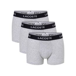 Lacoste Boxershorts 'Casualnoirs' Herren Gr&ouml;&szlig;e S navy / graumeliert / schwarz / wei&szlig;