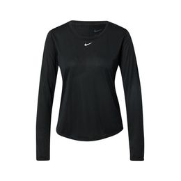 Nike Funktionsshirt 'One' Damen Gr&ouml;&szlig;e L schwarz / wei&szlig;
