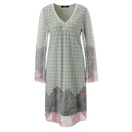 Aniston SELECTED Kleid Damen Größe 42 smaragd / mint / hummer / dunkelrot Winterkleid