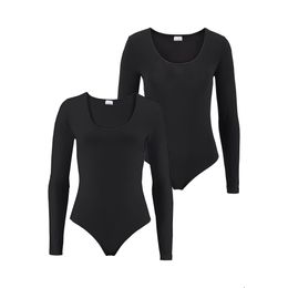 Vivance Langarmbody Damen Gr&ouml;&szlig;e XS schwarz