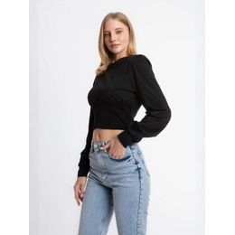 Hiccup Bluse Damen Gr&ouml;&szlig;e XL schwarz