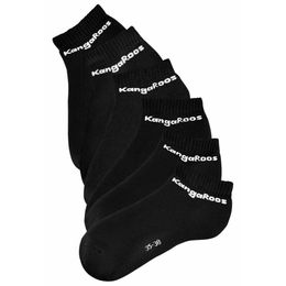 Kangaroos Socks female Black size 35/38
