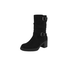 Ital-Design Stiefelette Damen Gr&ouml;&szlig;e 40 schwarz Winterschuhe