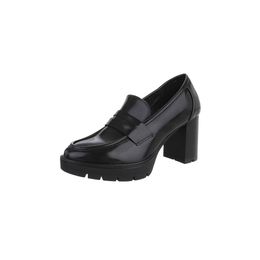 Ital-Design Pumps Damen Größe 36 schwarz