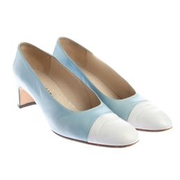 Chanel Pumps Damen Gr&ouml;&szlig;e 39 Second Hand hellblau