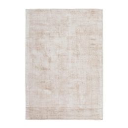 Novel Teppich Luxury 110 Elfenbein / Taupe, Creme, Taupe, Textil, Uni, rechteckig, 80x150 cm, pflegeleicht, Teppiche & B&ouml;den, Teppiche, Moderne Teppiche