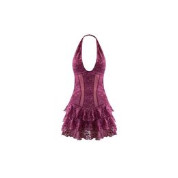 OW Collection Cocktailkleid 'ELEANOR ' Damen Gr&ouml;&szlig;e 42 magenta