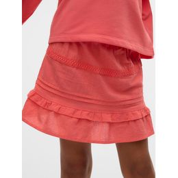 Vero Moda Girl Rock "Pretty" in Rot - 40% | Größe 146 | Kinderroecke
