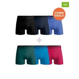 MUCHACHOMALO 6er-Set: Boxershorts in Bunt - 59% | Größe XL | Herren-waesche
