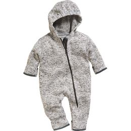 Playshoes Fleece-Overall in Grau - 35% | Größe 74 | Babyoveralls