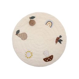 Bloomingville Spielmatte in Beige - Ø 100 cm - 35% | Baby-spieldecken