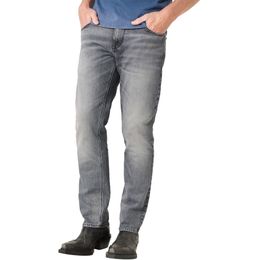 Timezone Jeans "Eduardo" - Slim fit - in Hellgrau - 60% | Gr&ouml;&szlig;e W32/L34 | Herren-plussize