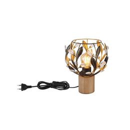 Globo lighting Tischleuchte "Mika" in Hellbraun/ Gold - (H)25 x Ø 20 cm - 46% | Tischleuchten