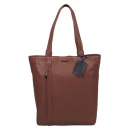Burkely Leder-Schultertasche in Hellbraun - (B)32 x (H)38 x (T)10 cm - 46% | Damen-taschen