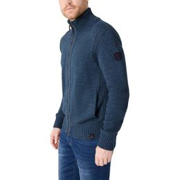 Timezone Cardigan in Blau - 51% | Gr&ouml;&szlig;e XL | Herren-pullover-cardigans